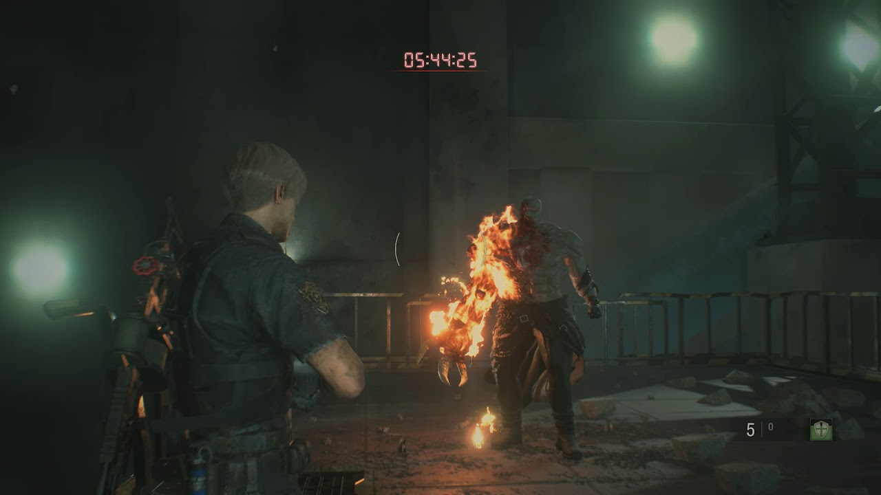 Resident Evil 2 biohazard Re2 레온 엔딩 - YouTube