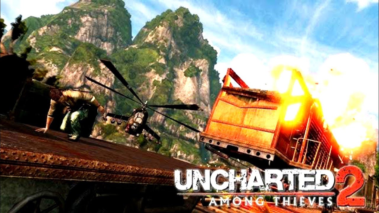 LOCOMOTION "TRAIN SCENE" - The Best Mission - Uncharted 2 Among Thieves ...
