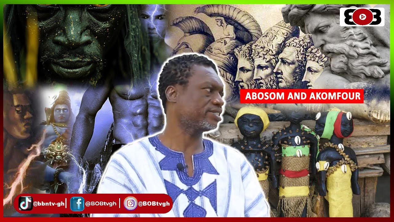 Unraveling the mystery behind ABOSOM & AKOMFO. Nana Appiah dives deep ...