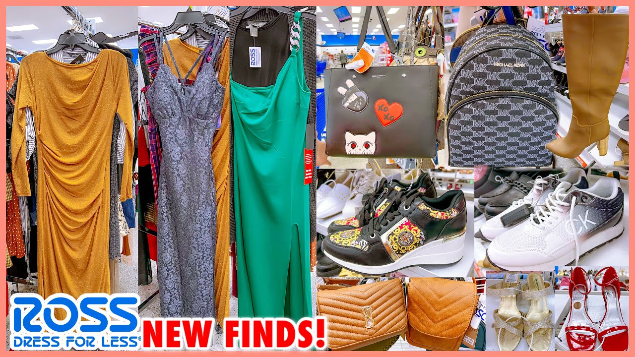 😮ROSS DRESS FOR LESS *NEW FINDS DESIGNER SHOES HANDBAGS & ROSS DRESS ...