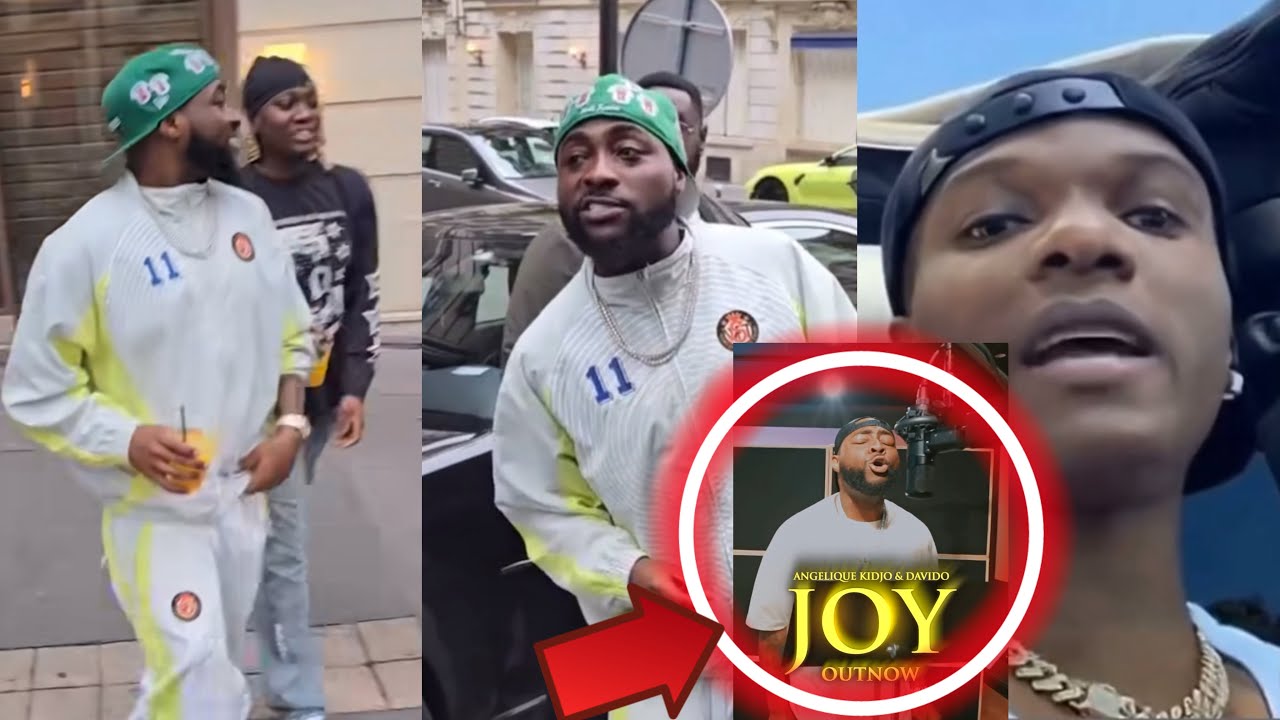 Wizkid React to Davido New Song JOY ft Angelique kidjo as Davido Cruise ...