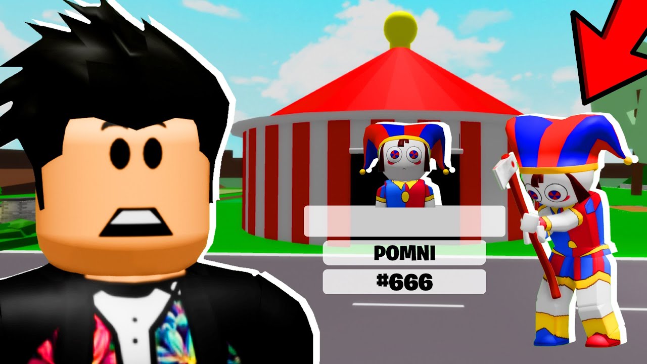 NEVER ENTER POMNI HOUSE DIGITAL CIRCUS in BROOKHAVEN Rp.. 🏡 - YouTube