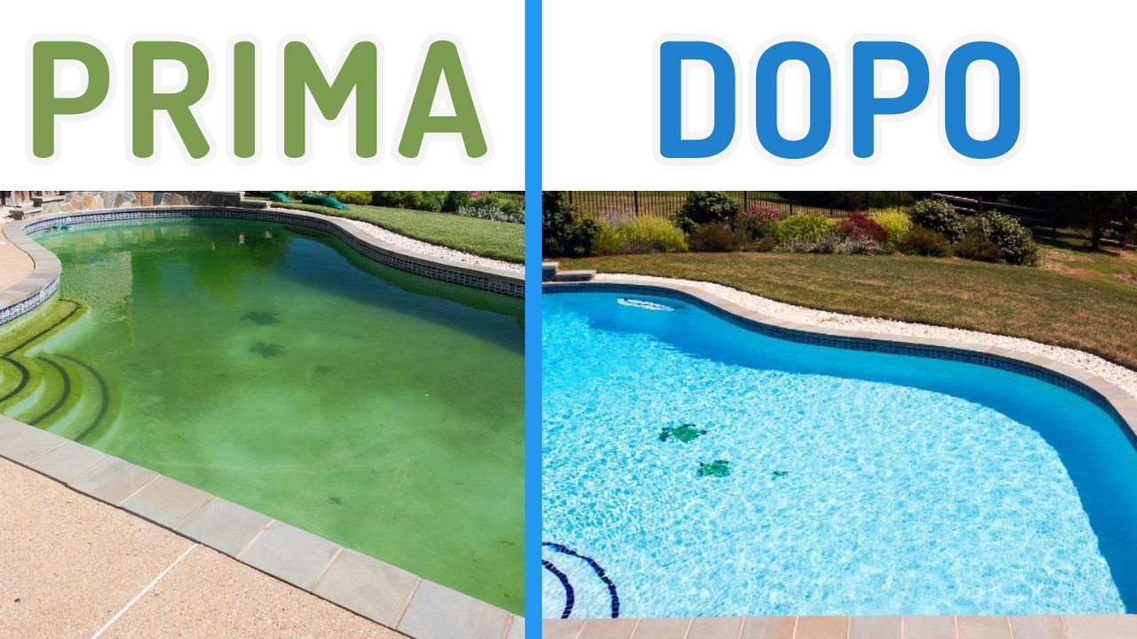 Da acqua verde a piscina limpida e cristallina (in 10 passi) - YouTube