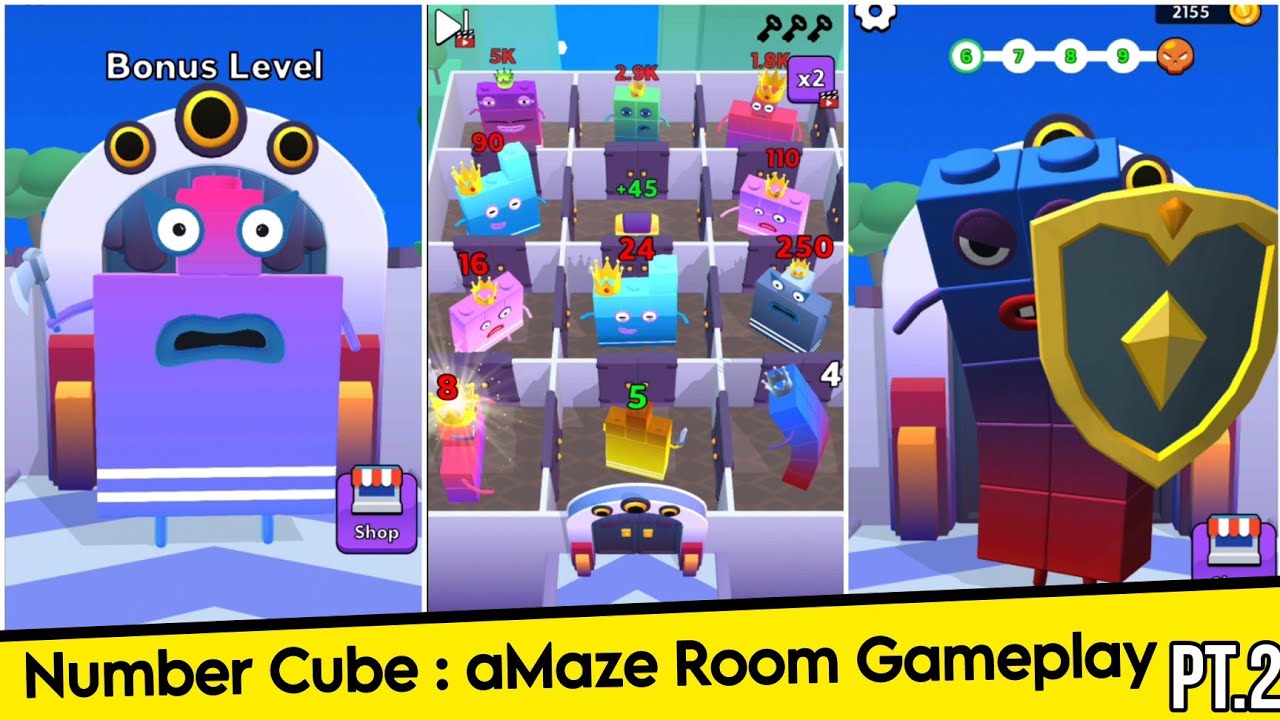 Number Cube: aMaze Room (Early Access) Lvl 6 to 10 Gameplay Part 2 - YouTube