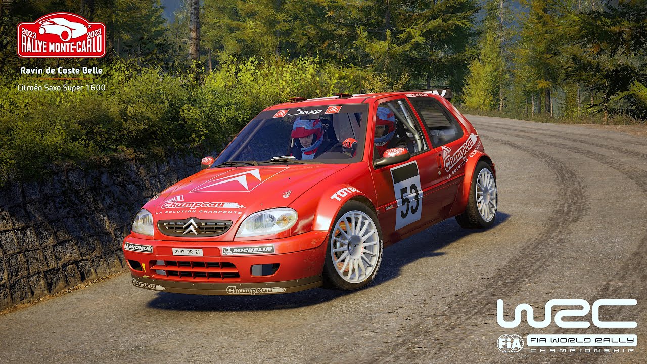 EA Sports WRC🏁 Citroën Saxo Super 1600 - Rally Monte Carlo [[4K Full ...