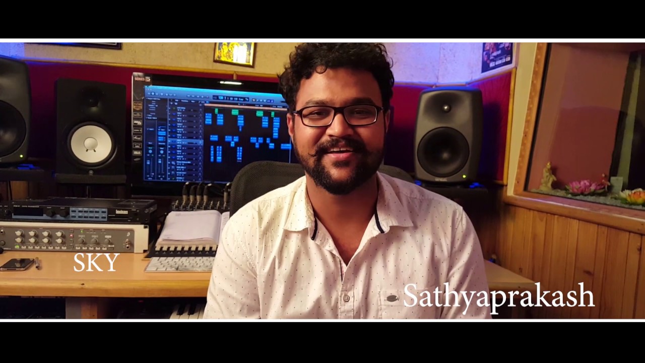 Indian playback singer sathya prakash Live Recording சிவன் அருளாலே ...