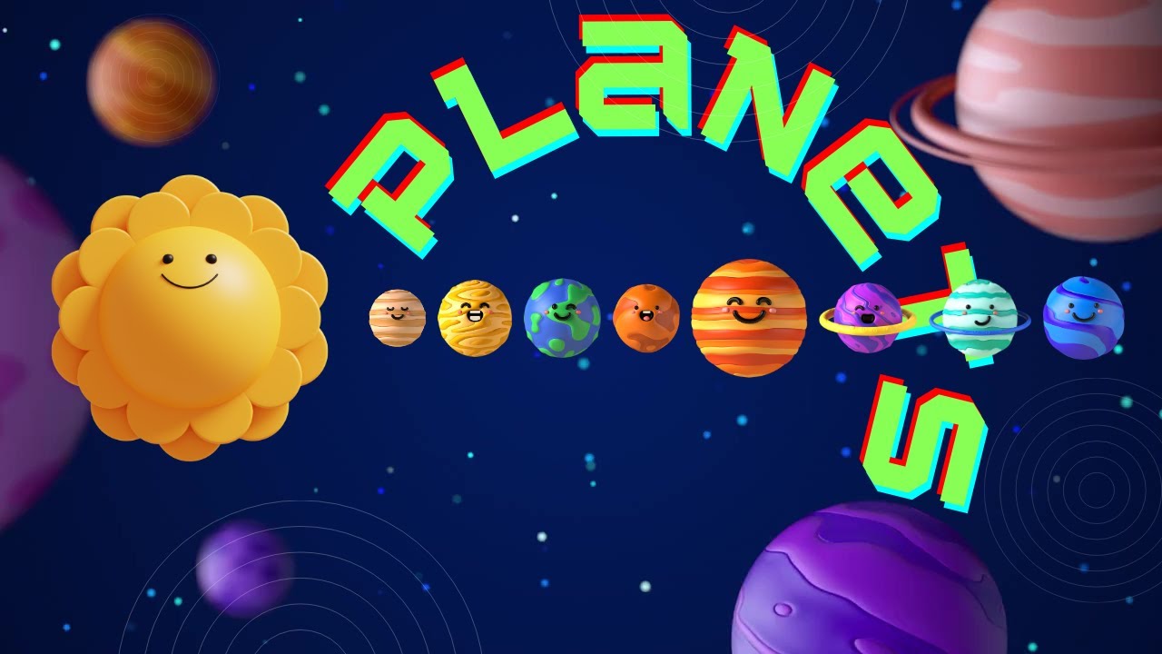 Planets For Kids | Learning About The Planets | Sun Mercury Venus World ...