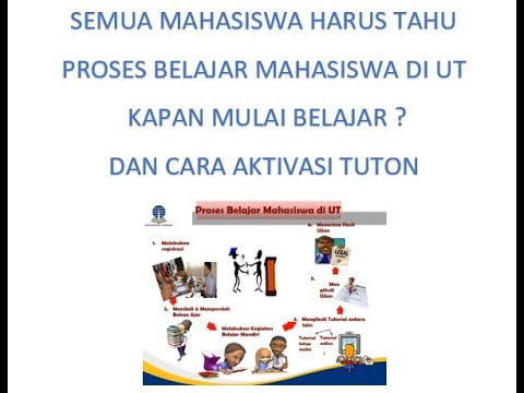 PROSES BELAJAR MAHASISWA DI UT: KAPAN MULAI BELAJAR ? DAN CARA AKTIVASI ...
