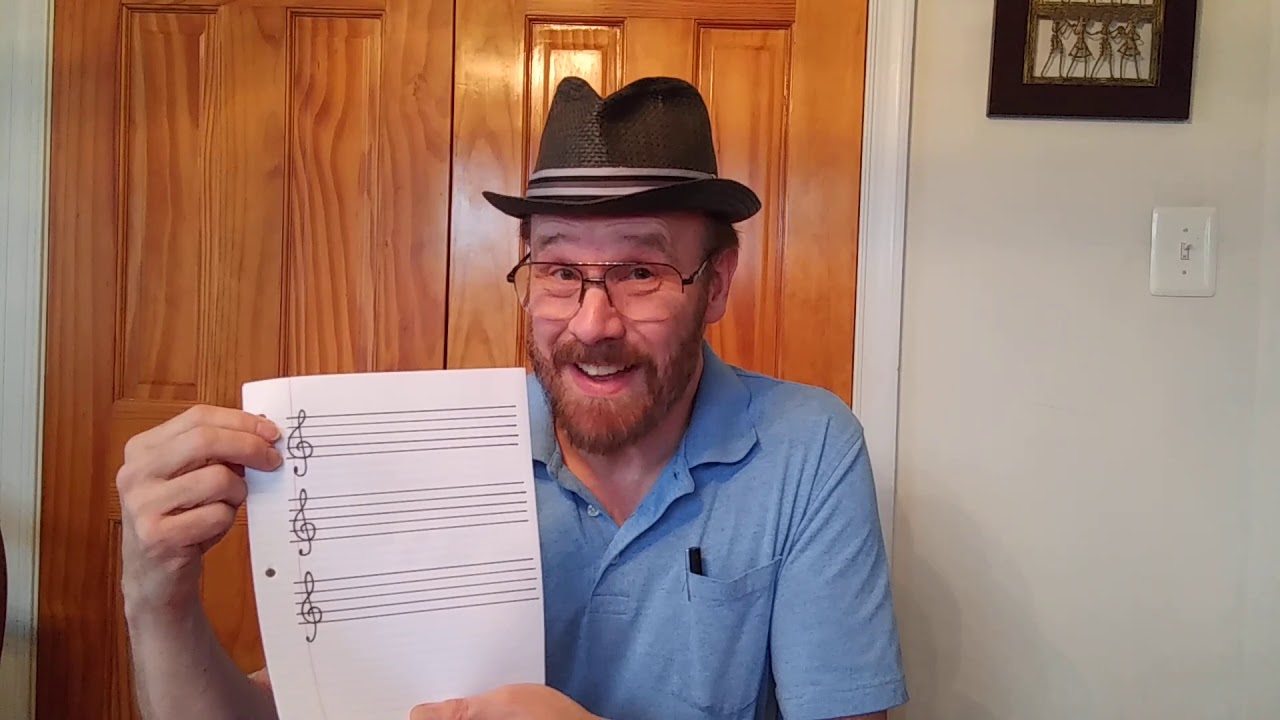 Spelling Words on the Music Staff - YouTube