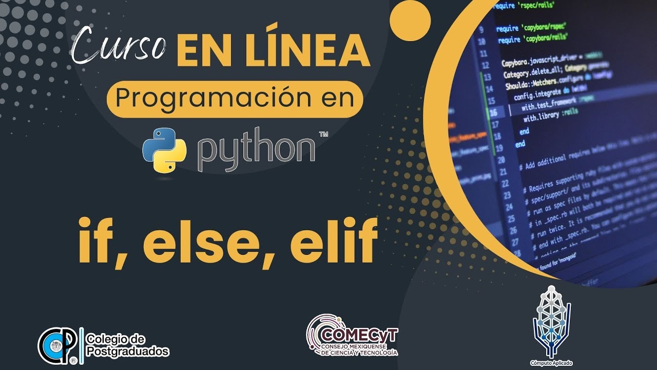 Condicionales if, else, elif en #python - YouTube