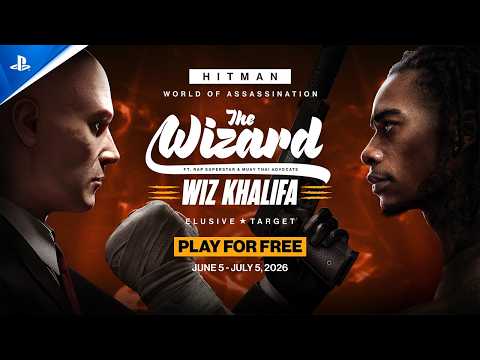 Hitman World of Assassination - The Wizard (ft. Wiz Khalifa) Elusive Target | PS5 & PS VR2 Games