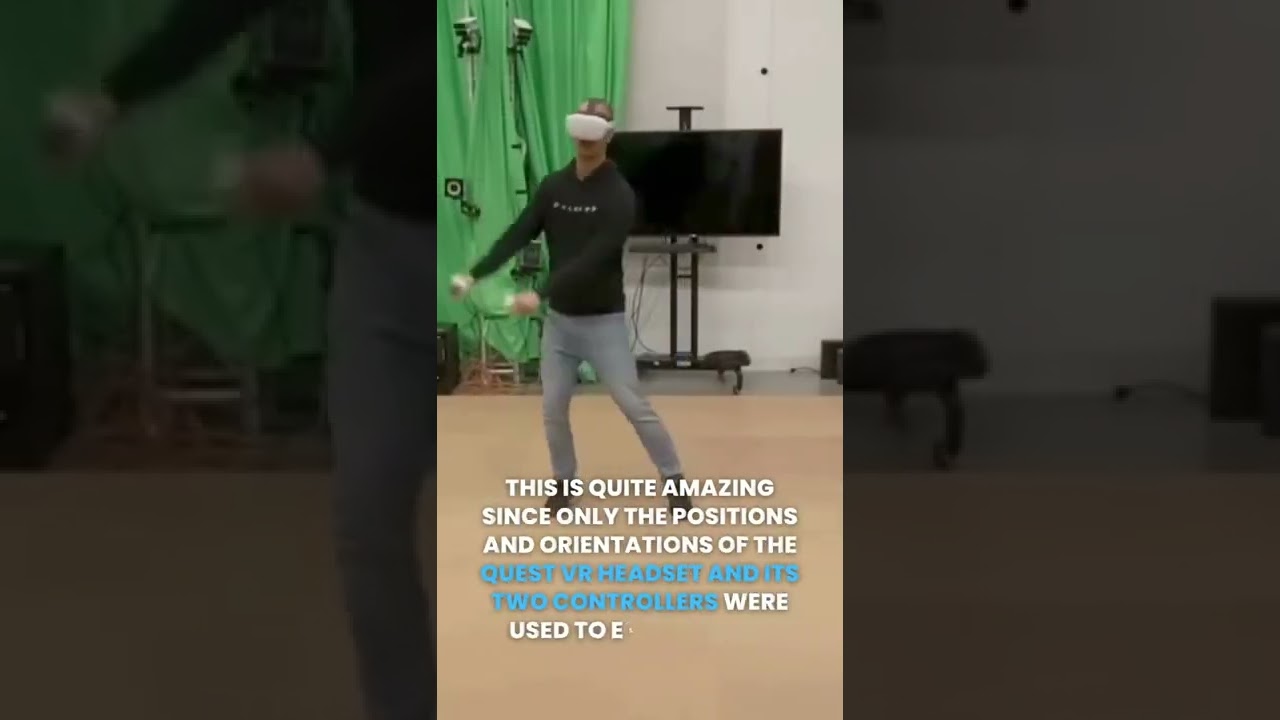 Meta Demonstrates Full-Body VR Tracking with just a Quest Headset #meta ...