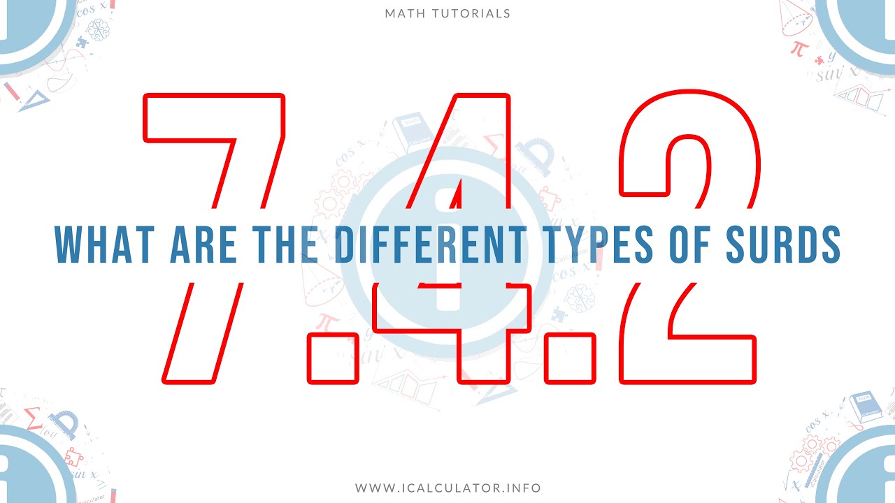 7.4.2 - What are the different Types of Surds - YouTube