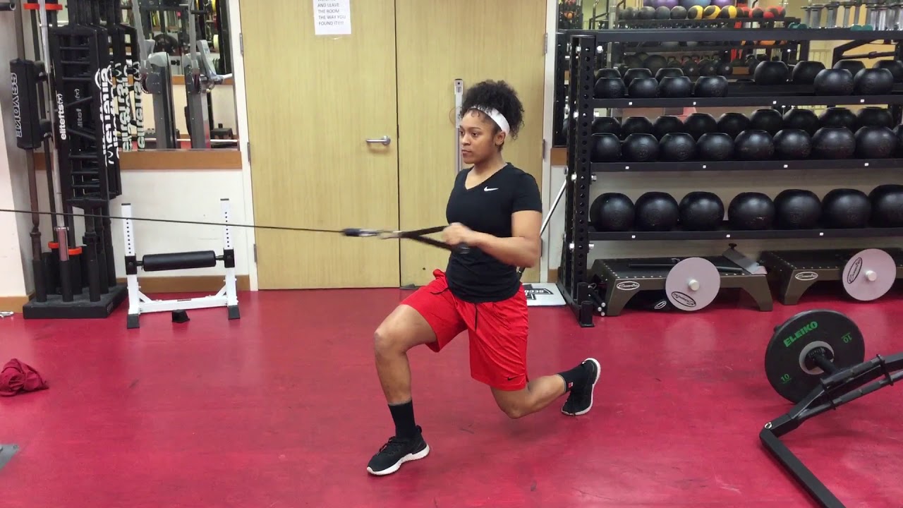 Split Stance Row - YouTube