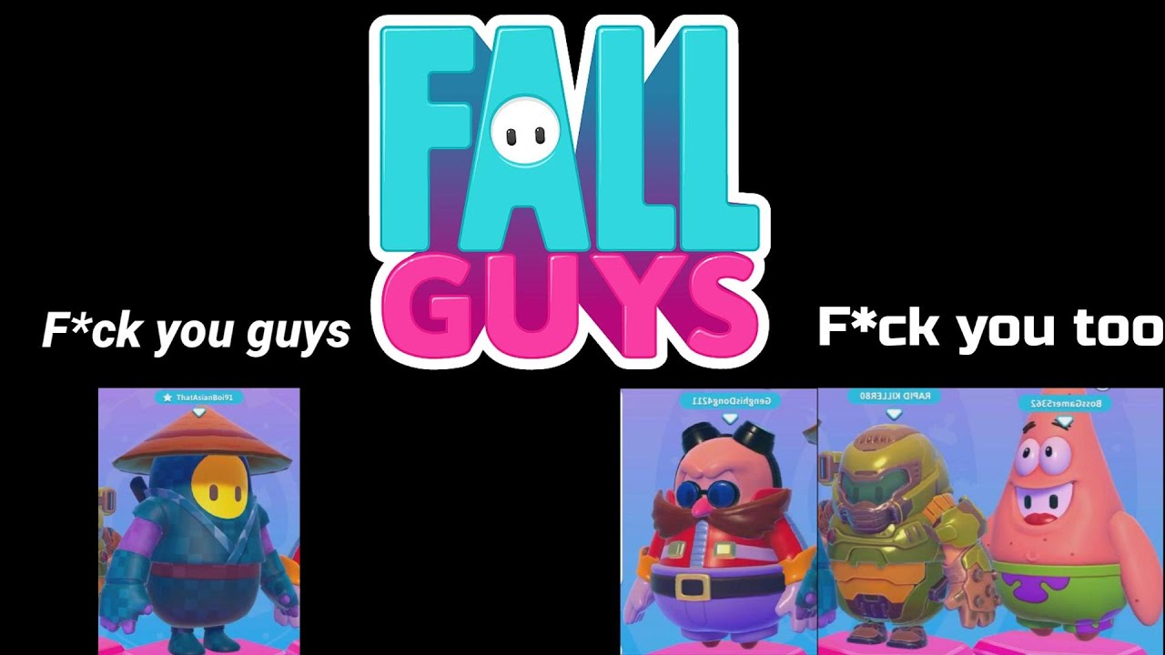 Me and the Bois losing our sh*t in Fall Guys - YouTube