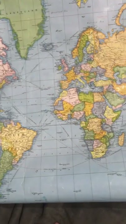 The world map - YouTube