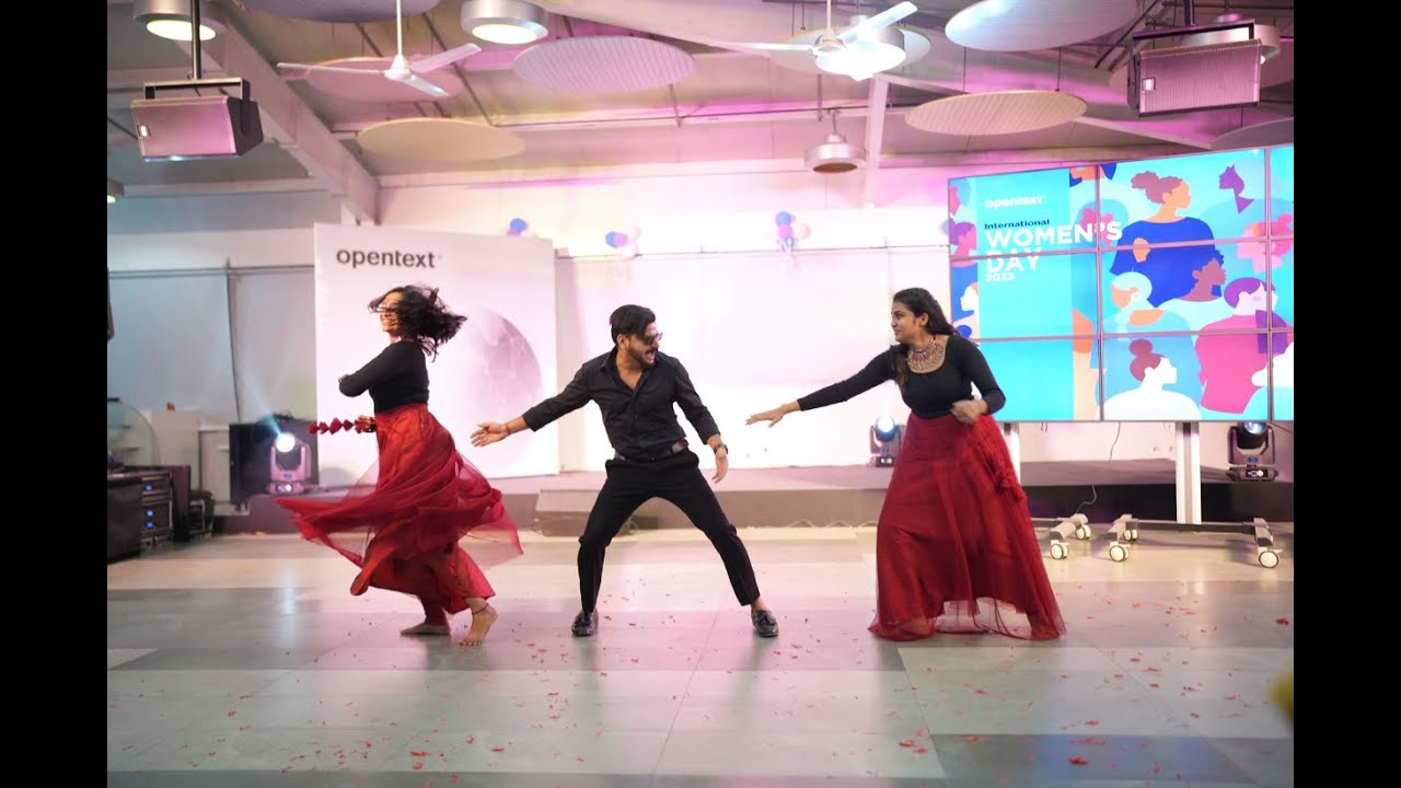 Women’s Day Celebration | Flash Mob | Opentext - YouTube