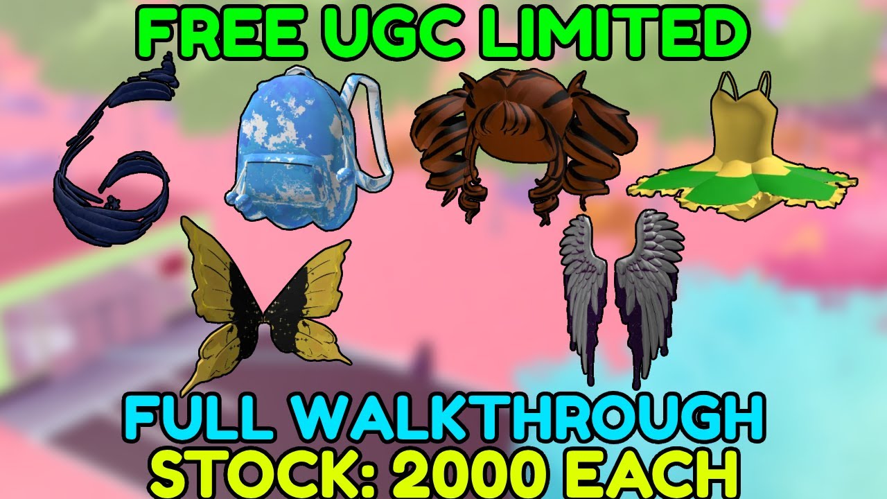 [FREE UGC LIMITED] HOW TO GET Aura, Wings, Backpack, hair IN My Makeup ...