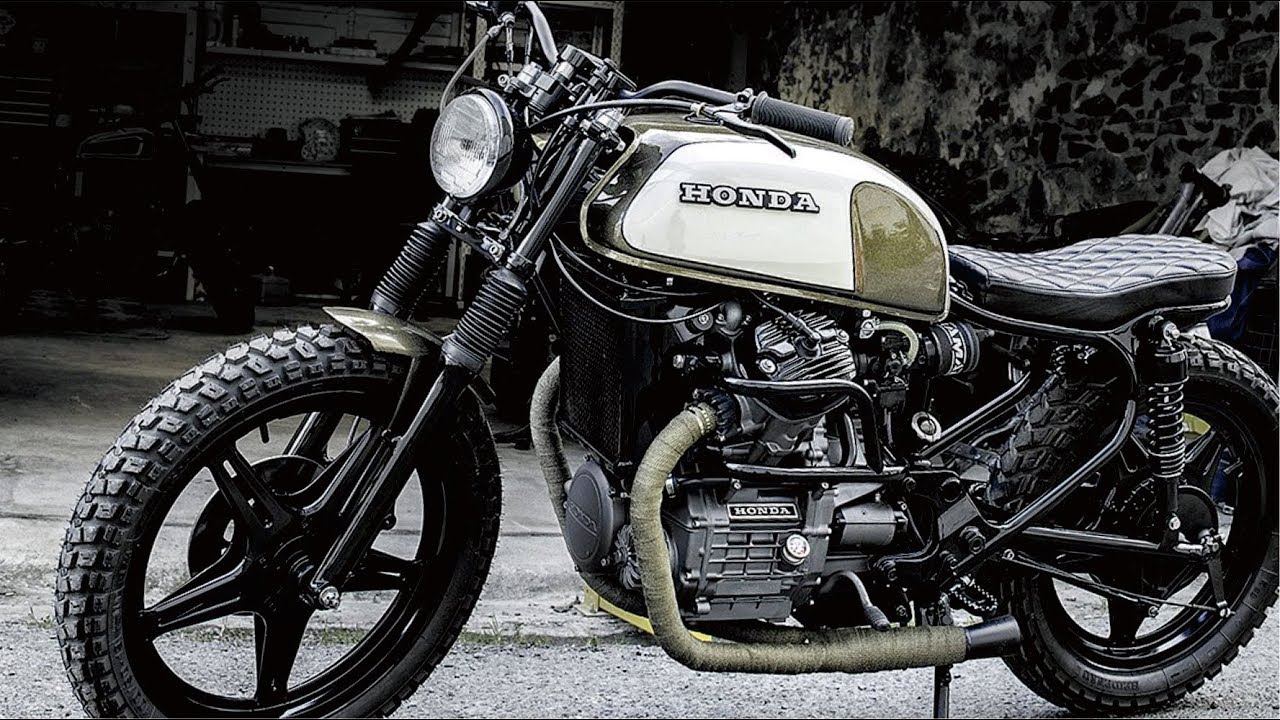 Woodgates Motorcycles Honda CX500 Tracker - YouTube