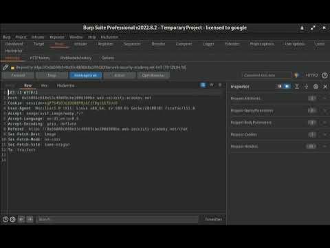 17.1 Lab: Manipulating WebSocket messages to exploit vulnerabilities 2023 - YouTube