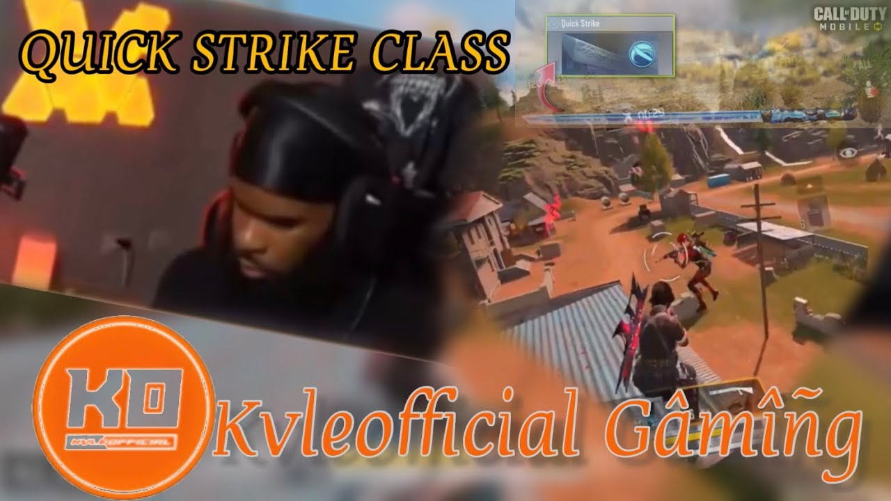 *NEW* QUICK STRIKE CLASS || How To Use..!!! CODM @KvleofficialGaming ...
