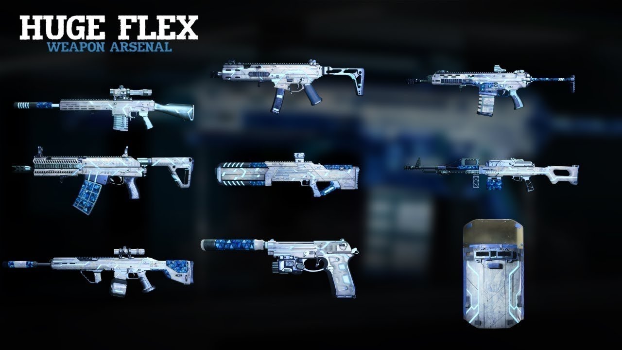 Huge Flex Weapon Arsenal: Silenced Circuit Pistol & Circuit Master Riot ...