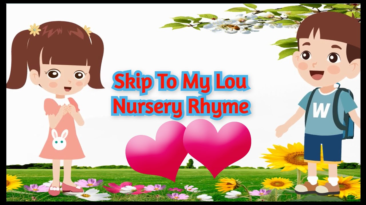 Skip to my lou nursery rhyme for Kids | Baba Kids Poem in English ...