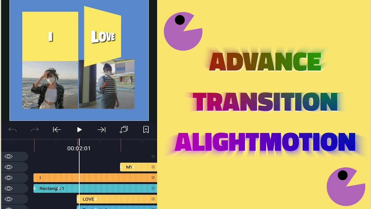 Advance Transition | Alight Motion - YouTube