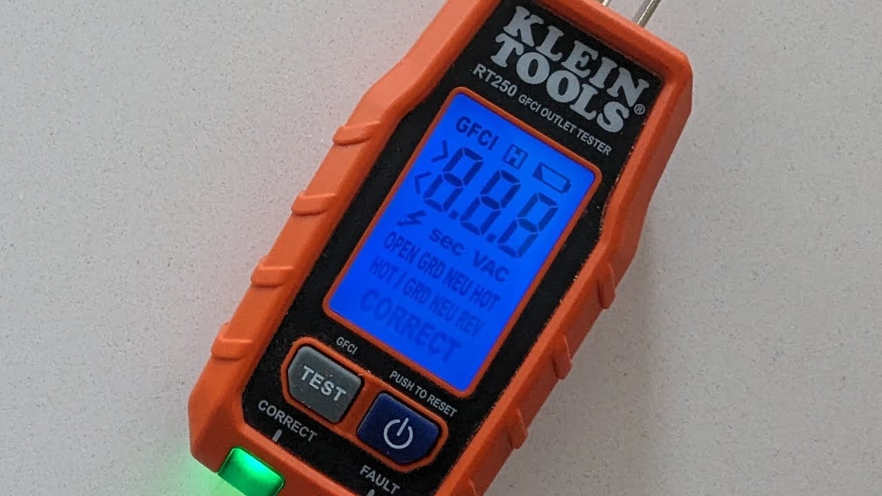 Klein RT250 GFCI plug tester honest review - YouTube