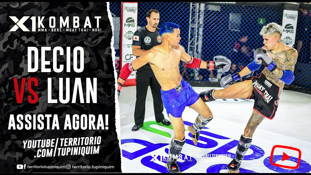 Decio vs Luan - X1 Kombat 11 - YouTube