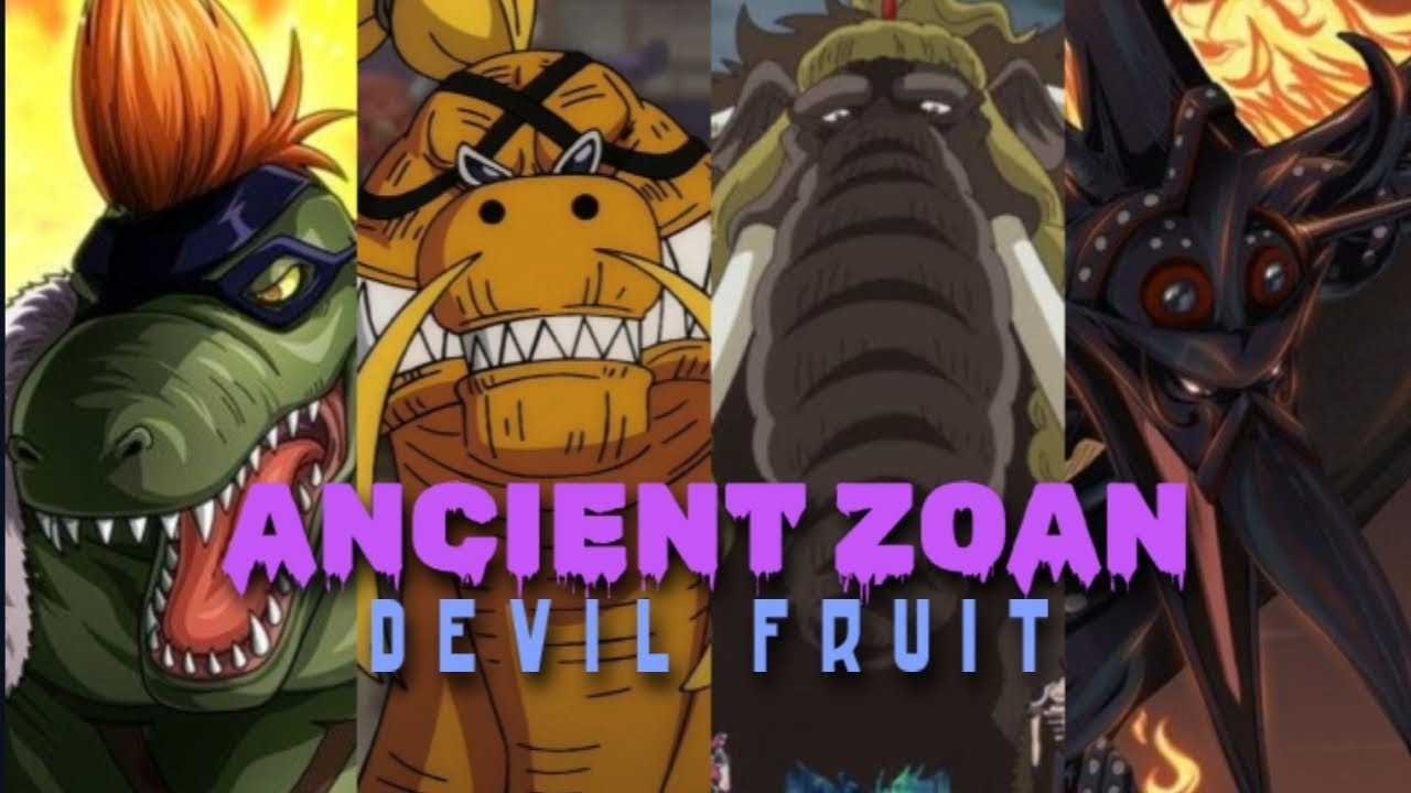All Ancient Zoan Type Devil Fruit In One Piece 🔥 #onepiece #devilfruit ...
