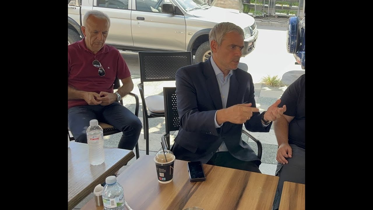 Ο Υφυπουργός Εργασίας Κώστας Καραγκούνης στο Καινούργιο - YouTube
