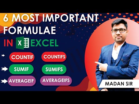 🔥 6 excel formula use daily at work | Excel most used formulas | Most used excel formulas ms ...