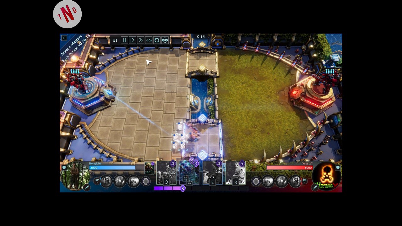 Minion Masters - My epic battles #3 - Victory in 41 seconds! - YouTube