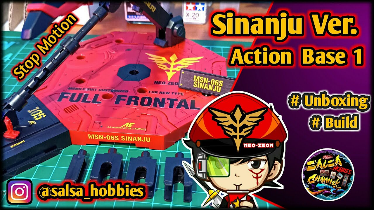 UNBOXING & BUILD ACTION BASE 1 SINANJU VERSION - YouTube