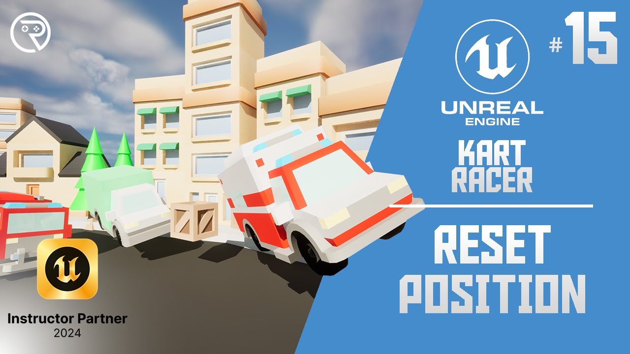 Unreal Engine 5 Tutorial - Kart Series Part 15: Reset Position - YouTube