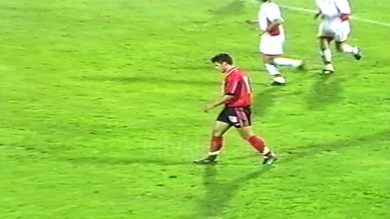 Sport, ndeshja Shqiperi-Letoni - (4 Shtator 1999) - YouTube