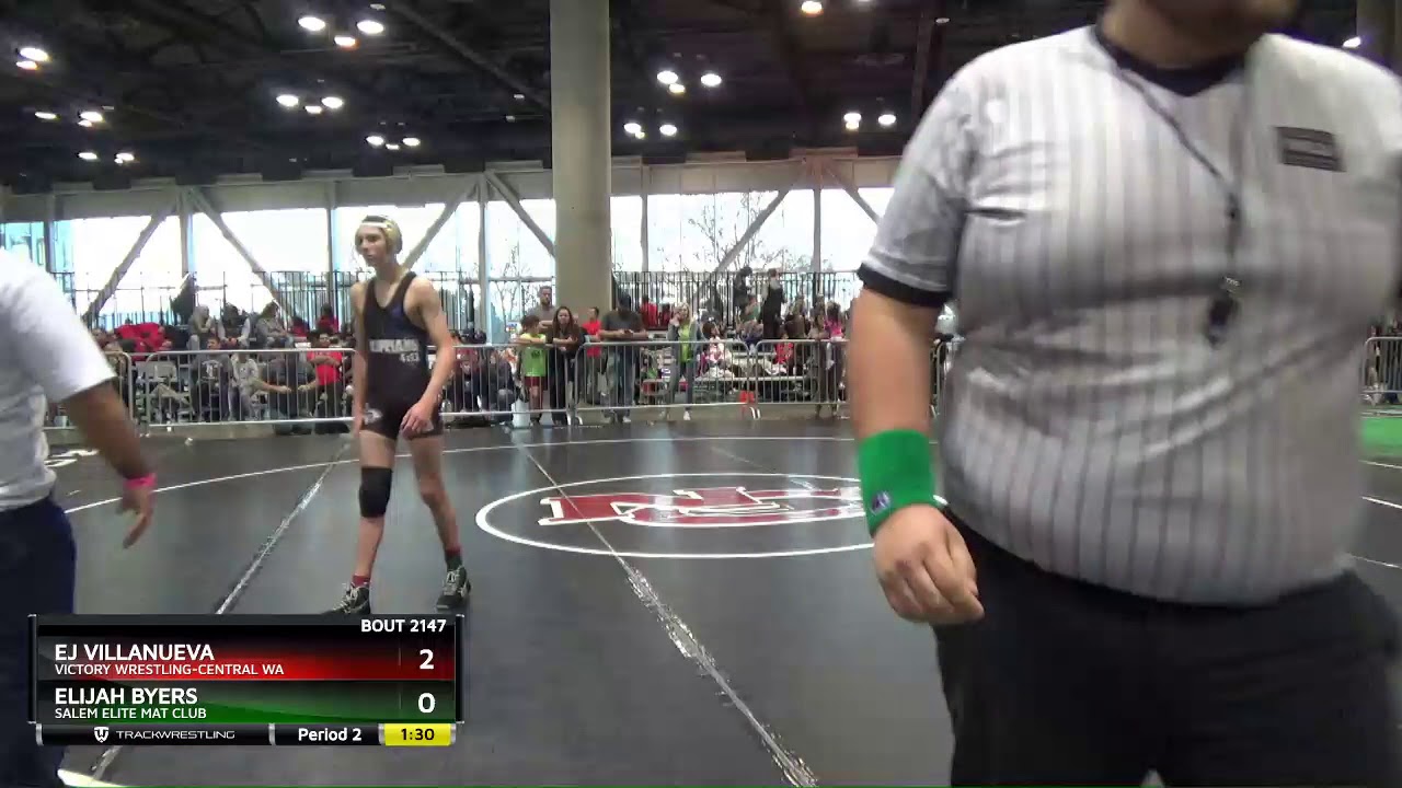 Middle School 114 Elijah Byers Salem Elite Mat Club Vs Ej Villanueva ...