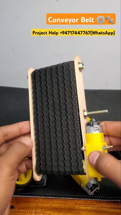 Arduino Conveyor Belt Project | Arduino DIY Conveyor Belt Robot ...