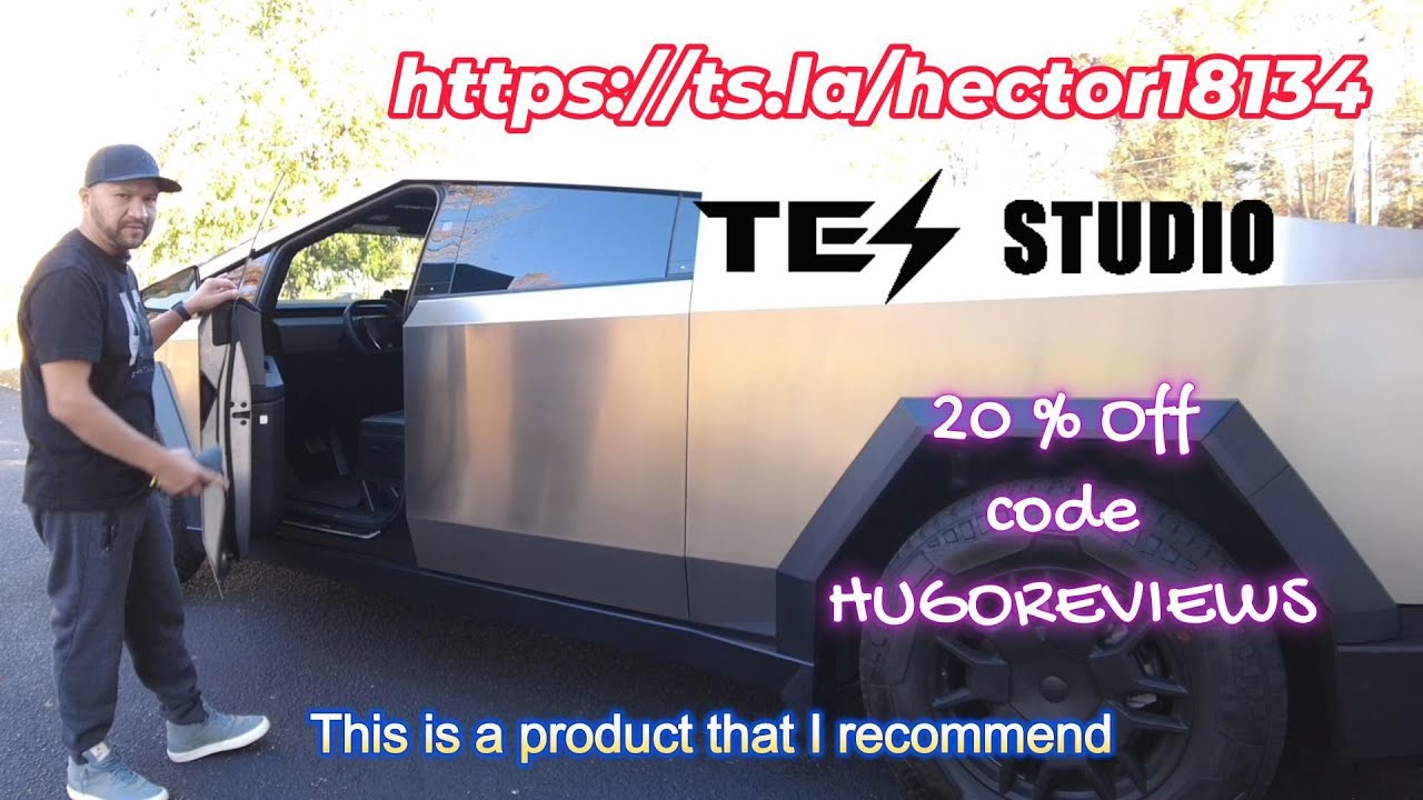 CYBERTRUCK DOOR HANDLE - FROM TESSTUDIO - YouTube