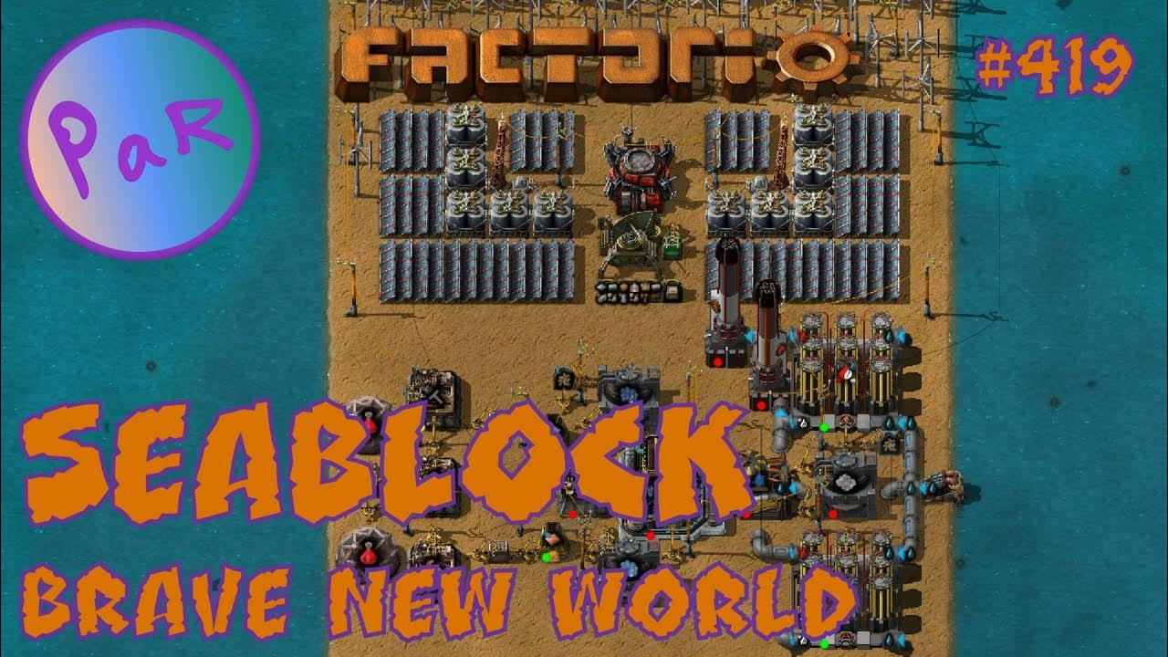 RED SCIENCE - Ep 419 - Seablock BNW - Factorio - YouTube