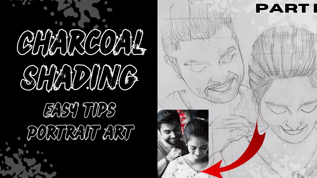 How to draw portrait art | recreating MR KK movie poster | PORTRAIT ...