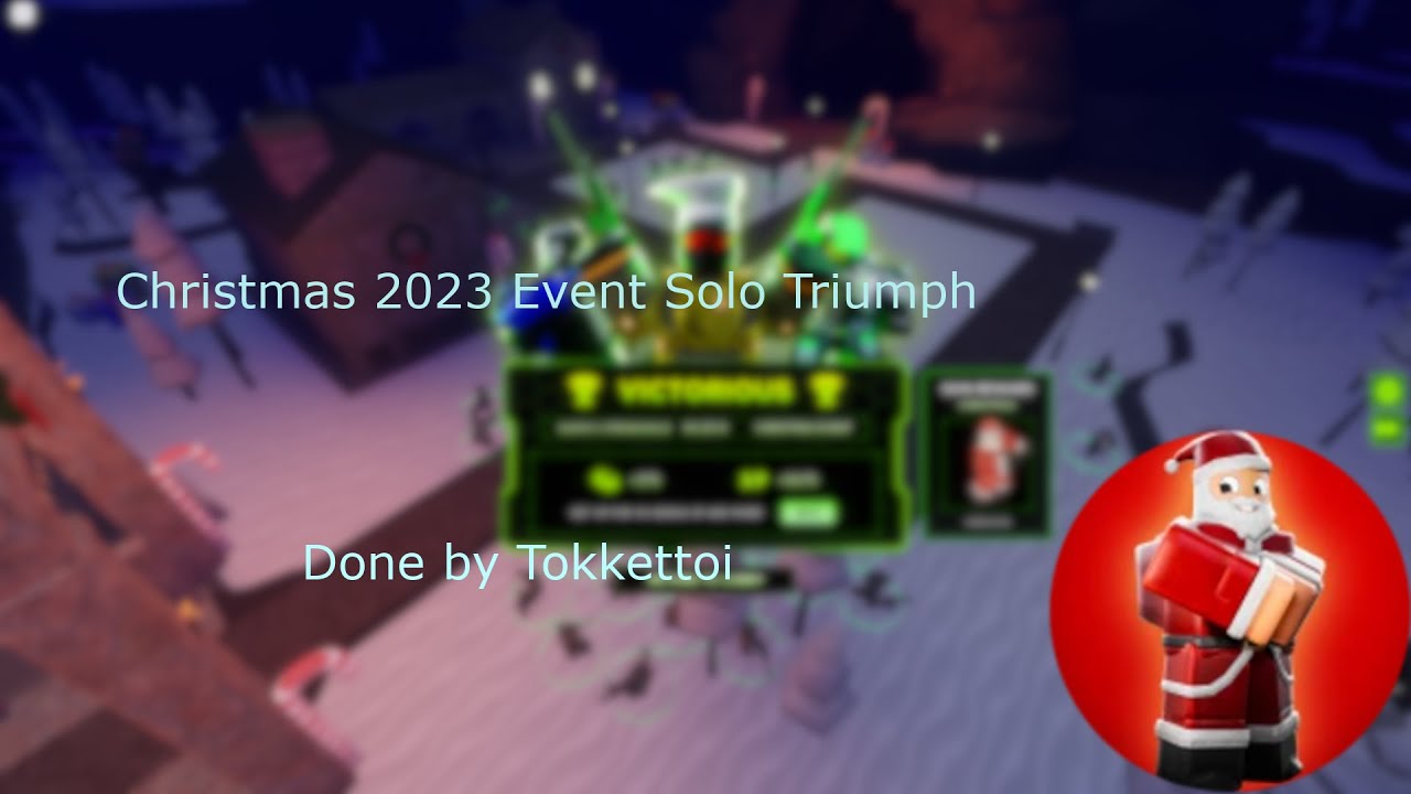 [TDX] CLEAN CHRISTMAS EVENT 2 TOWERS SOLO - YouTube