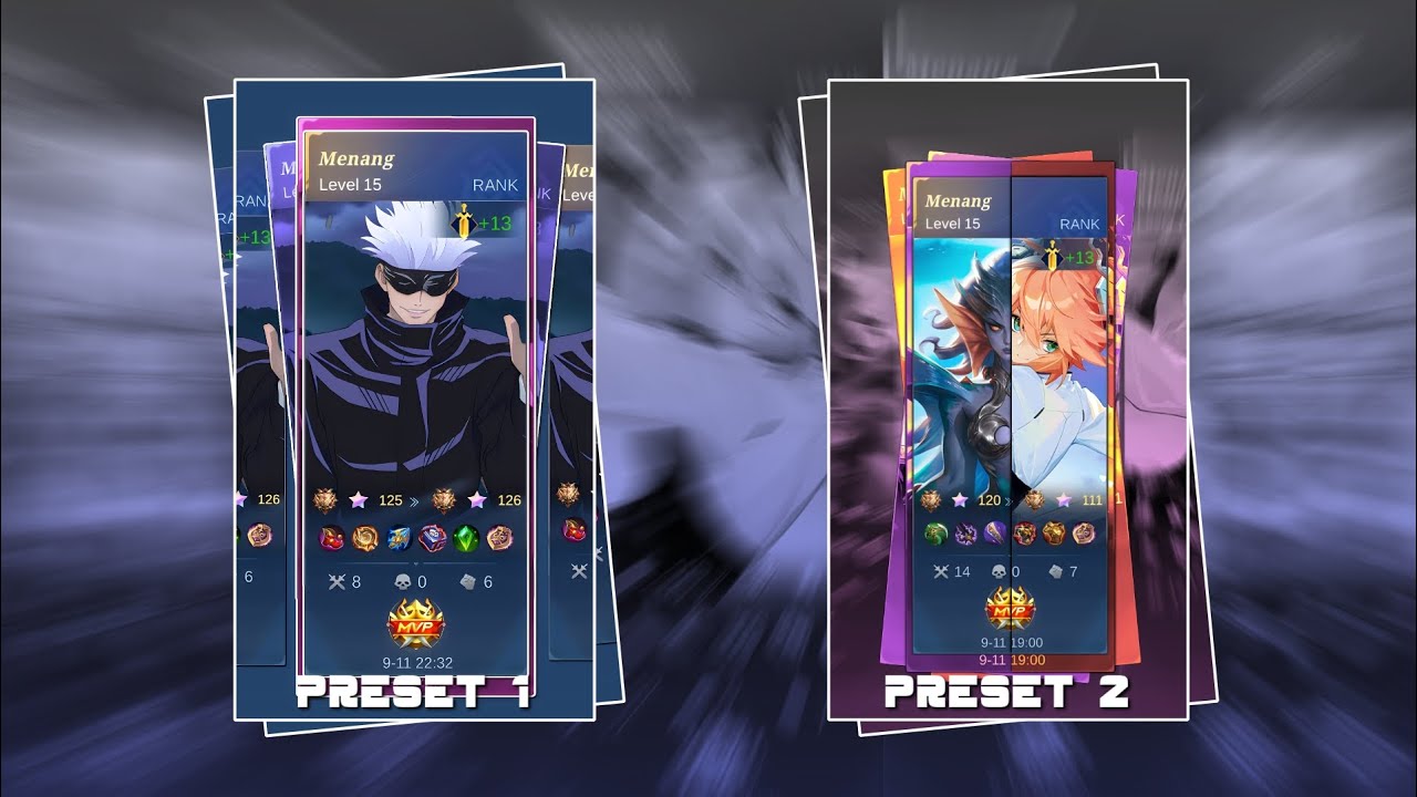 PRESET HISTORY ML COSTUM KECE PARAH - VIRAL TIKTOK - YouTube