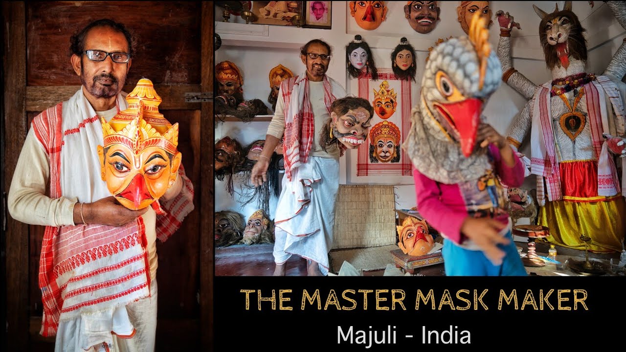 MASTER MASK MAKER FROM MAJULI | HEM CHANDRA GOSWAMI | ASSAM | INDIA ...