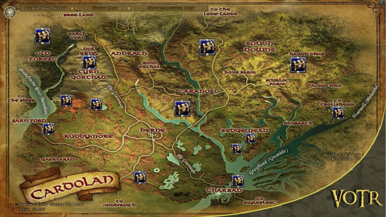 LOTRO Kinship Event Day - Treasure Hunting & PackTrip Tour of Cardolan ...