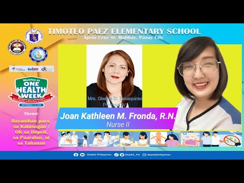 Ok sa DepEd One Health Week 2021 Day 2 - YouTube