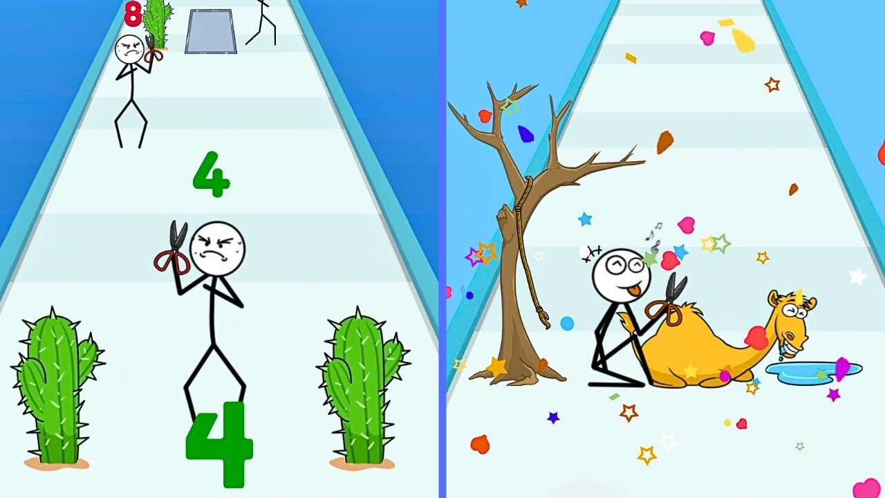 🕹 Stickman Roll WEEGOON - Android Gameplay Walkthrough - All Levels 24 ...