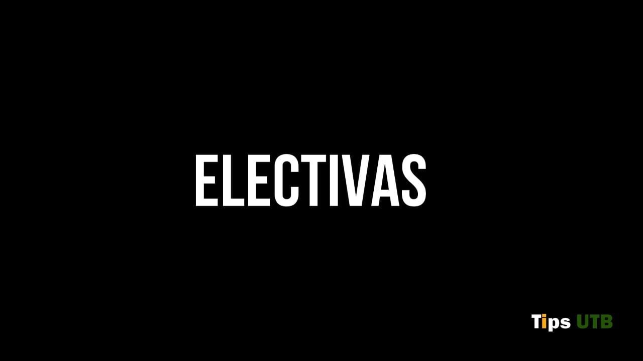 Tips UTB - ¿Cómo ver las electivas de tu carrera? - YouTube