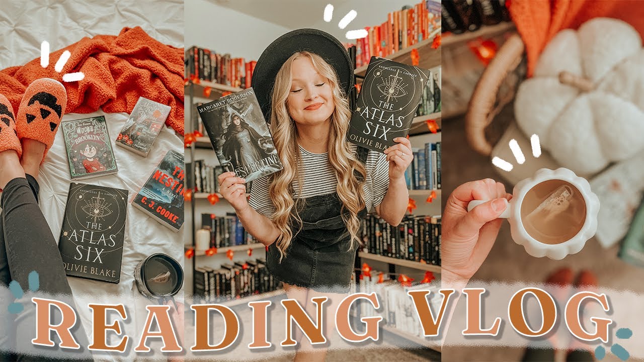 WEEKLY READING VLOG \\ first fall books of the season, back to school ...